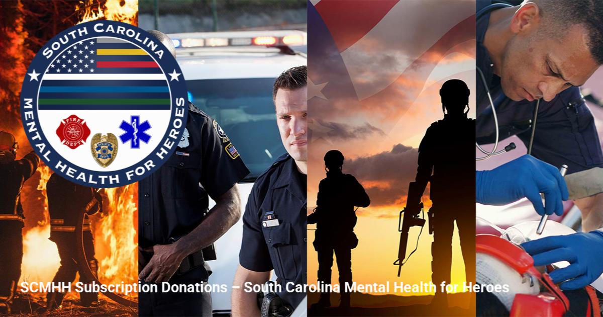 SCMHH Subscription Donations – South Carolina Mental Health for Heroes